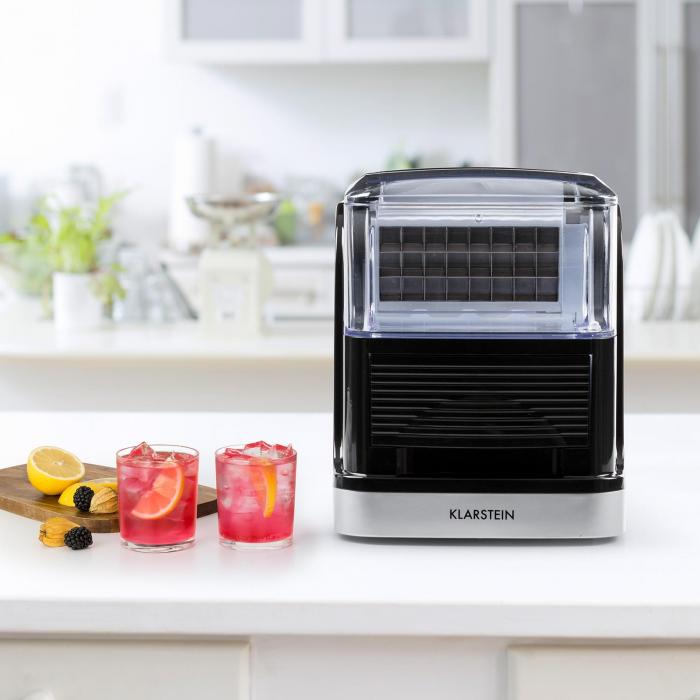 Kristall Ice Cube Machine Crystal Ice 2 Sizes 2.5l Water Tank